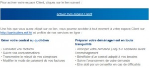EDF Créer mon espace client sur Particuliers.edf.com